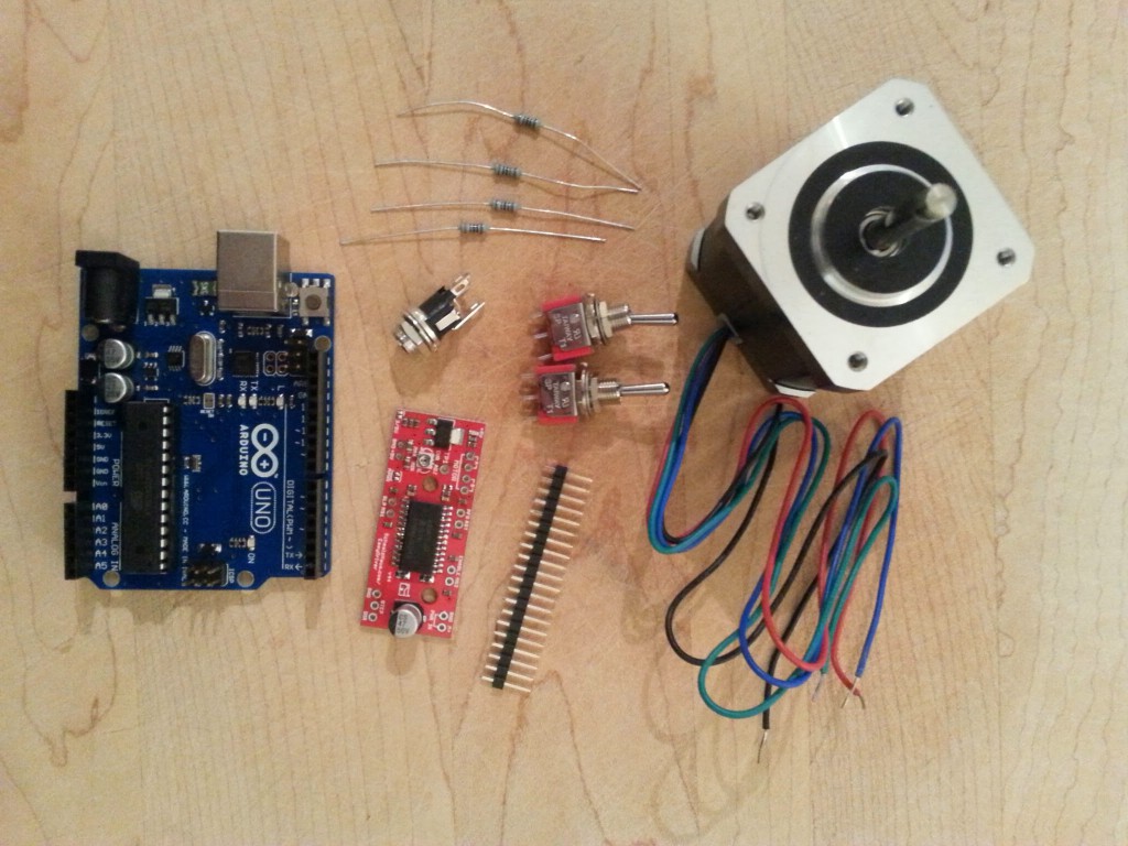 Building a barn door mount, part 1: arduino stepper motor control | f ...